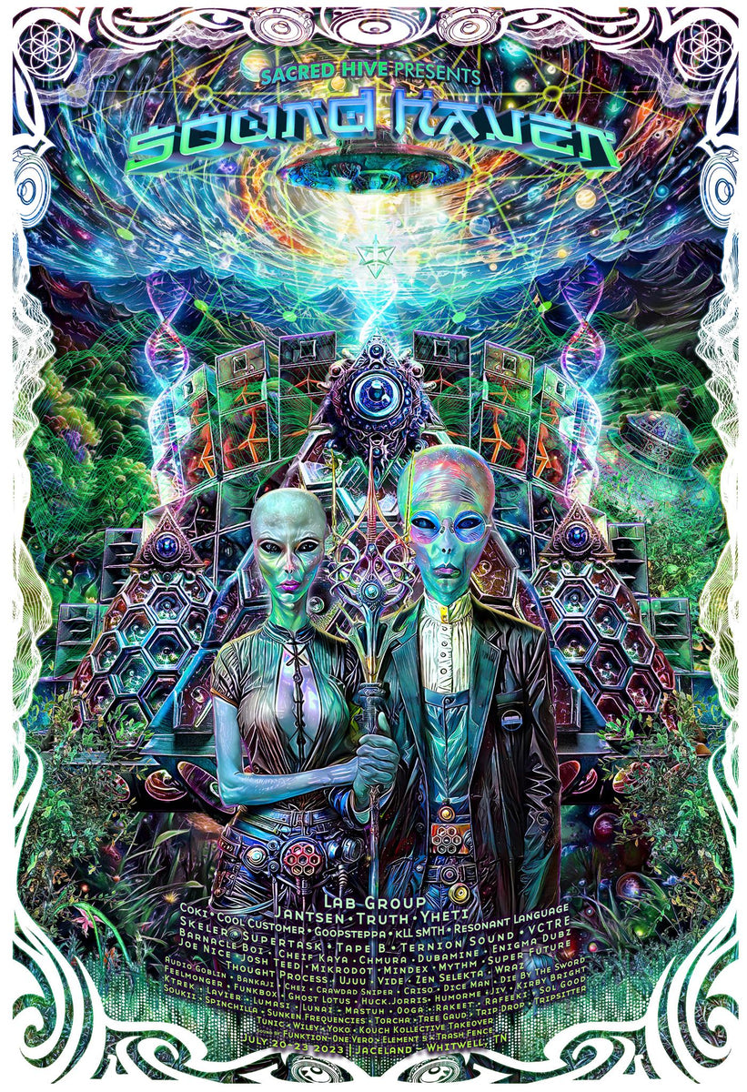 Sound Haven 2023 – Visionary Art by Dima Yastronaut